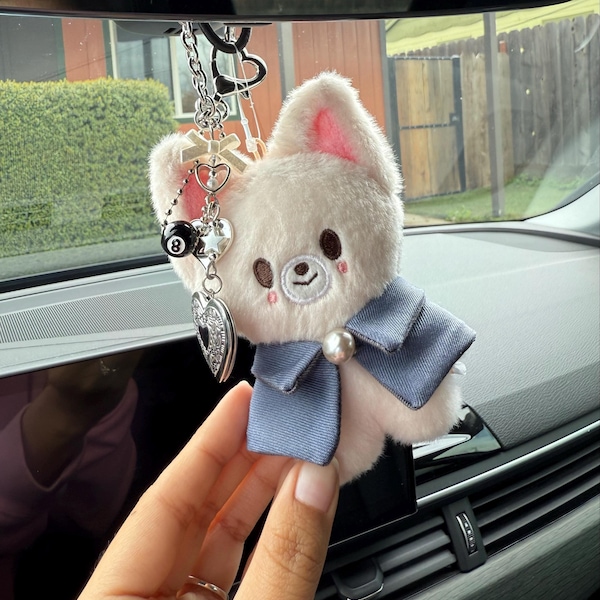 8 Ball Keychain, Y2K Clutter Bag Charms With Dice, Cherry, Stars, Bow ...