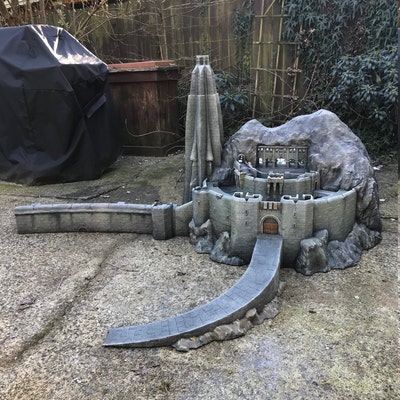 Dwarven Outer Walls and Gate, 28mm Scale - Etsy