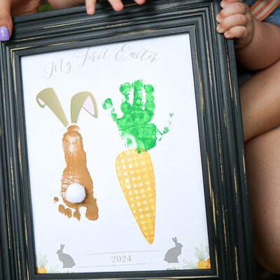 Night Before Christmas / Christmas Mouse / Footprint Art / Christmas ...