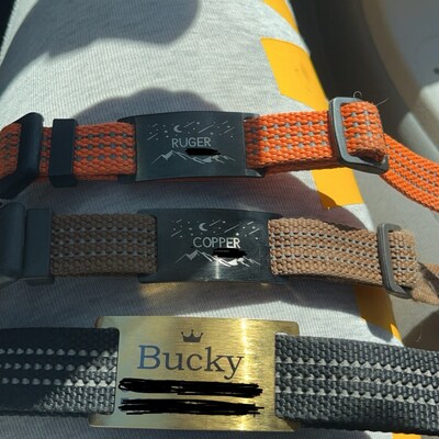 Dog Tag Dog Collar Personalized Cat Tag Custom Cat Collar Tag Cat ID ...