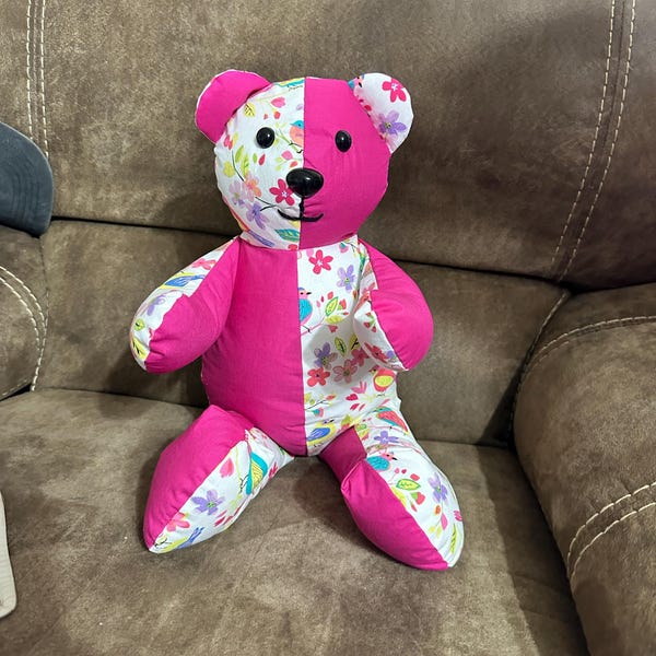 BUNDLE Memory Bear Patterns! 2 Patterns Included, INSTANT DOWNLOAD ...