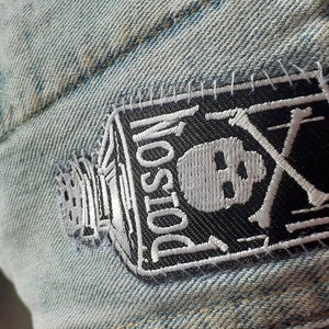 3.5 Viking Death Stave Runes Iron on Patch - Etsy