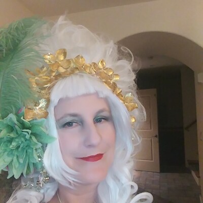 Peacock Headdress/ Peacock Headpiece /feather Mohawk/ Feather Headdress ...