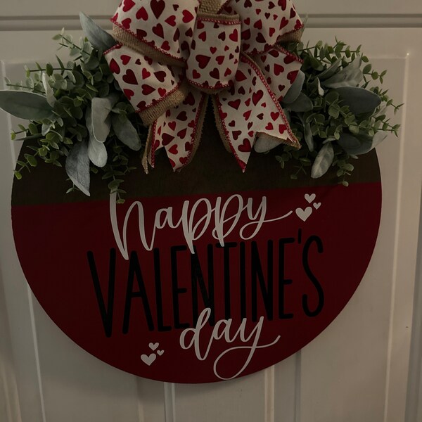 Valentines Front Door Decor | Valentine's Sign | Valentines Decor ...