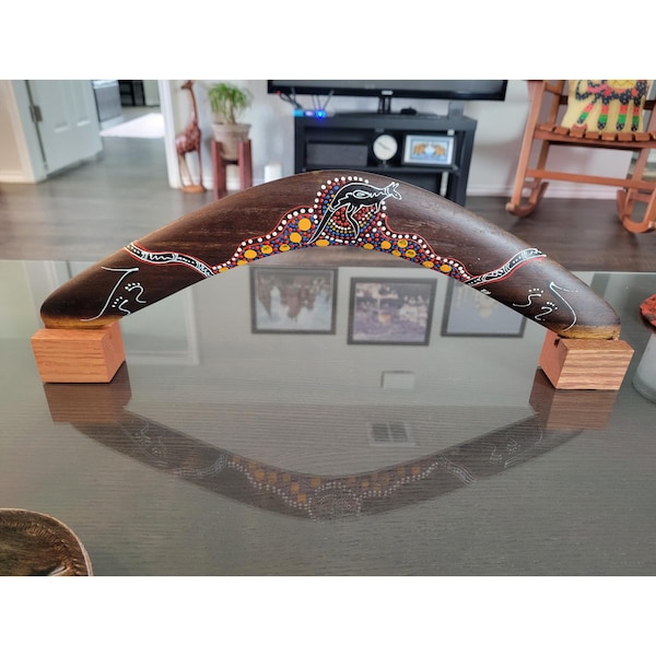 2 and 3 Inch Handcrafted Oak Wood Art Display Stand: Fused Glass ...