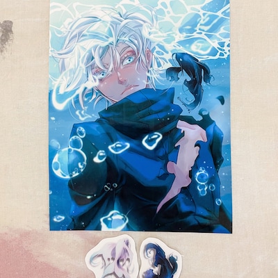 Fanart JJK Koi Fish Satosugu Satoru Gojo and Suguru Geto - Etsy Canada