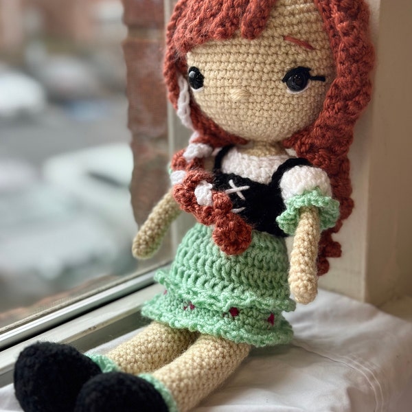 BUNDLE OF 2 Amigurumi Snow Dolls Inspired, Sisters Amigurumi Doll Pdf ...