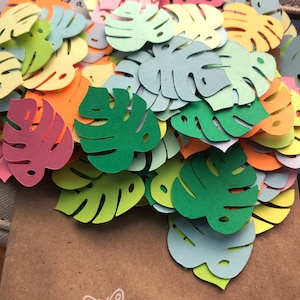 Large Tropical Leaf Cut-outs Jungle theme Leaves Safari | Etsy