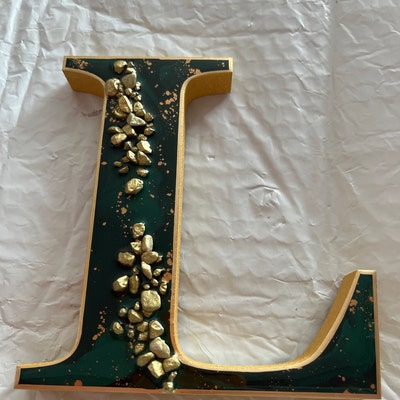 Made to Order Freestanding Letters, Resin on MDF, Custom Home Decor ...