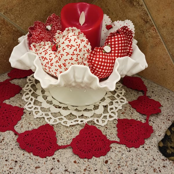 Patriotic Daisy Pokes, Primitive Fabric Flower Pokes. Farmhouse ...