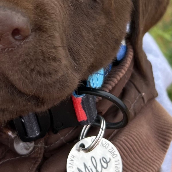 Personalised Dog Tag, Have Your People Call My People, Custom Dog Tag ...