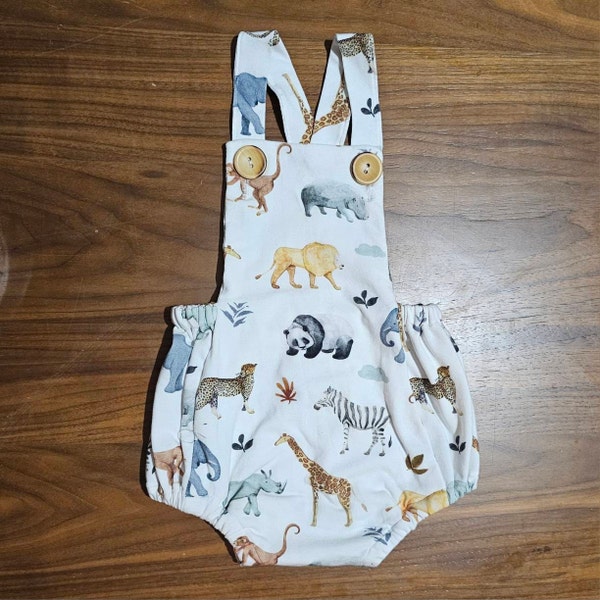 Baby Overalls PDF Sewing Pattern, Sewing Pattern for Boys Romper ...