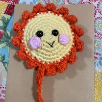 Sun Keychain Crochet Pattern, Crochet Sun, Amigurumi Pattern, Crochet ...