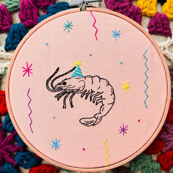 Trilobite Embroidered Hoop Art - Etsy