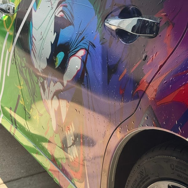 Dragon Character Livery, Large Vehicle Graphics, Side Car Decal ...