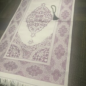 Muslim Prayer Rug Leather Quran Set Arabic Quran - Etsy