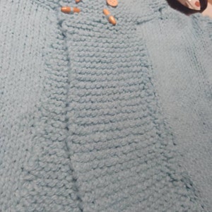 Easy Knit Round Neck Rib Textured Sweater Raglan Sleeve Man Woman 30 42 ...