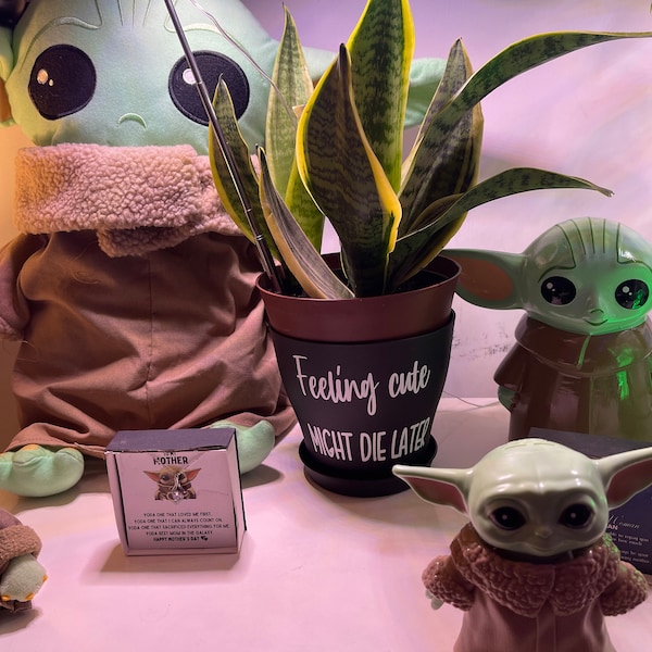 4 Inch Breast Cancer Awareness Terracotta Face Planter Pots With Pink ...