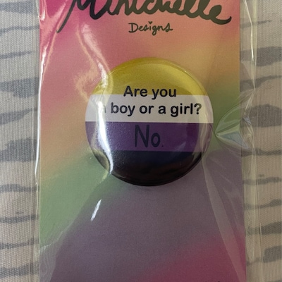 Are You a Boy or a Girl Meh. Gender Apathetic Pride Flag - Etsy