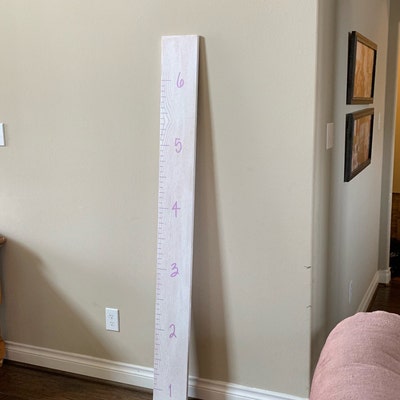 DIY Growth Chart Ruler Vinyl Decal Kit Girl's Style - Etsy