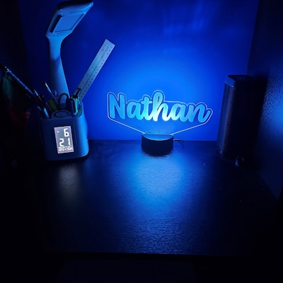 Brain Personalized LED Night Light, RC, Perfect for Students, Science ...