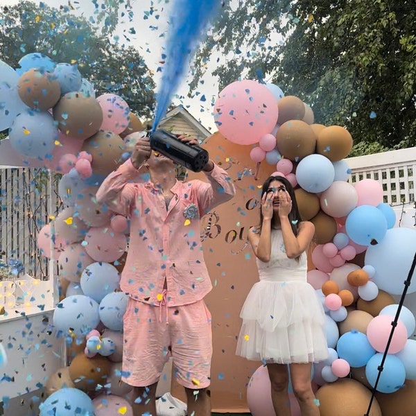 Gold Confetti Poppers | Perfect Birthday Decorations | Confetti Cannon ...