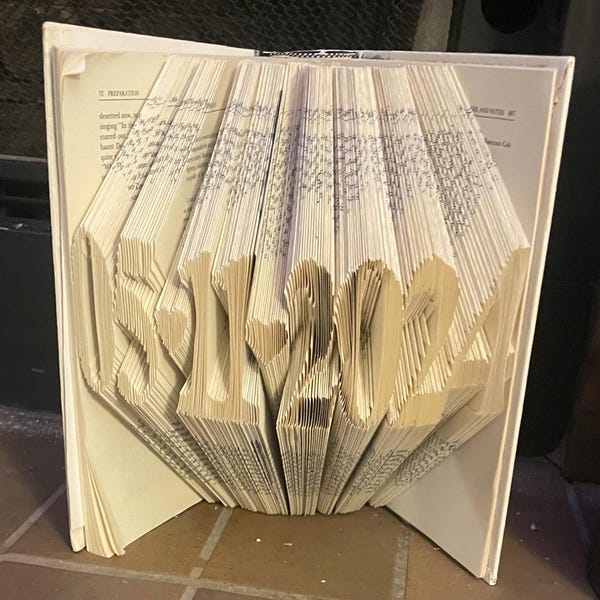 Book Folding ALPHABET 7 - Big Fancy Font - Book Folding Patterns ...