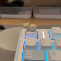 Miffy Artisan Keycap Rabbit Keycap Cute Keycaps Handmade Miffy Charm ...