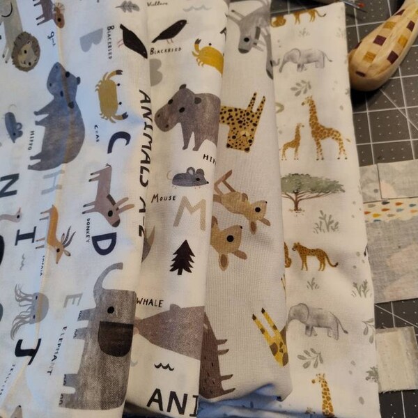 Safari Collection: Let's Get Wild Fabric - Etsy