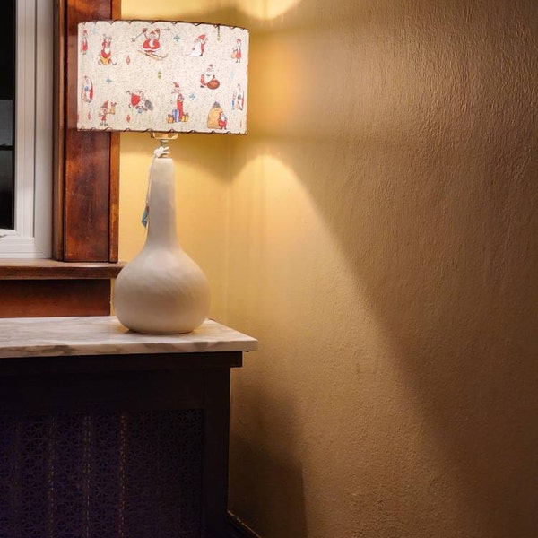 Santa Christmas Lamp Shade C233 - Etsy