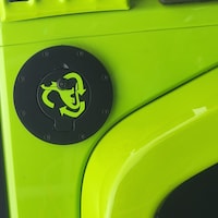 GPS Alarm System Warning Sticker Set Decal Set Label Vinyl Decal Anti ...