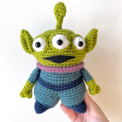 Toy Story Alien Pattern Green Alien Plushie - Etsy