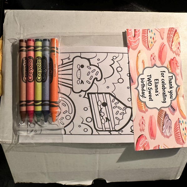 Personalized 24 Count Crayon Box, Crayon Box, Back to School Gift ...