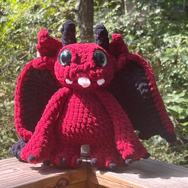 Candy Corn Bat Crochet Pattern Modification, Amigurumi Instructions ...