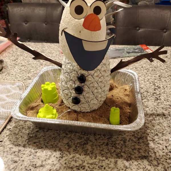 Olaf Design SVG, Digital Cut Files in Svg, Dxf, Png and Jpg, Printable ...