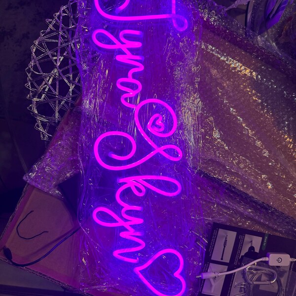Custom Neon Sign for Kids Bedroom, Custom Name Neon Sign, Home Decor ...