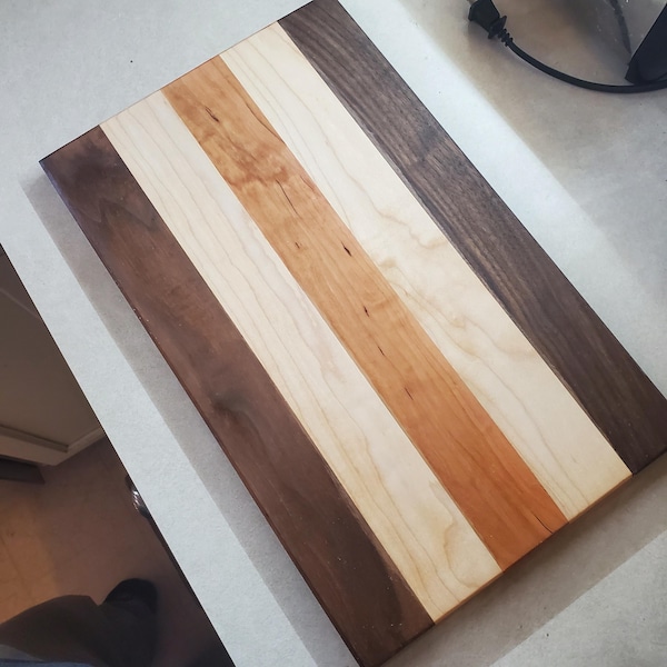 Domestic Variety Pack 5 Walnut, 5 Maple and 5 Cherry Boards - 3/4" X 2 ...