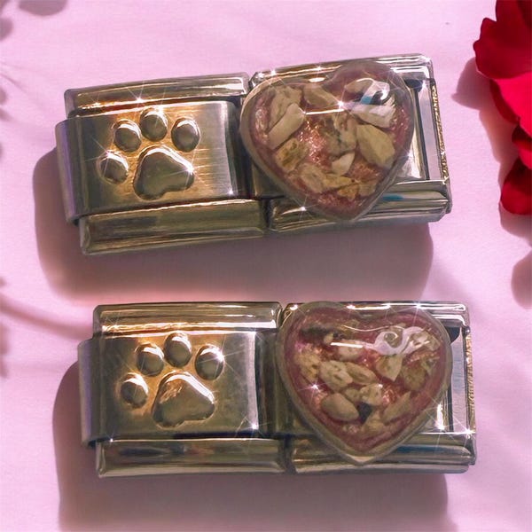 Mat 9mm Italian 18 Charm Starter Base Bracelet Links Fits All Design ...