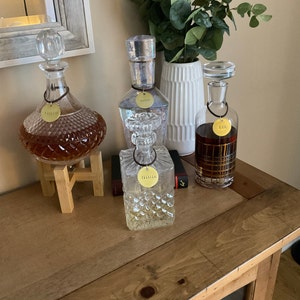 Liquor Labels, Decanter Tags, Whiskey, Scotch, Run, Vodka, Bar Tags ...