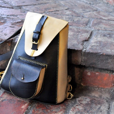 Backpack Pattern Leather DIY Pdf Download Video Tutorial - Etsy