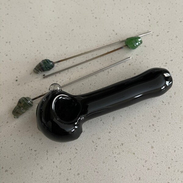 Inside Out American Handblown Space Pipe Glass Pipe Made With Pyrex ...