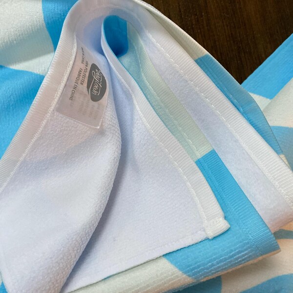 Personalized Round Multi-color Beach Towel, Personalized Beach Towel ...