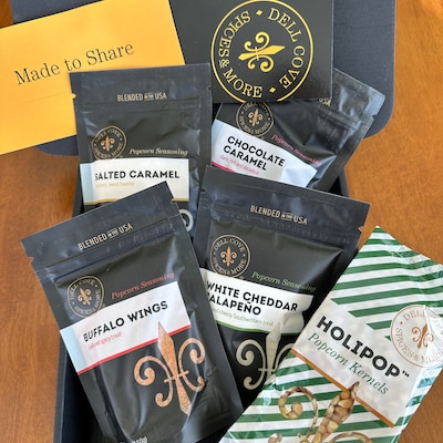 Mini Spice Sampler 10 Gourmet Popcorn Seasonings in Single Serve ...