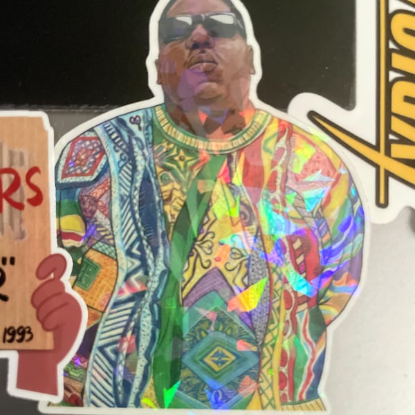 Illmatic Nas Sticker Metallic Dust - Etsy