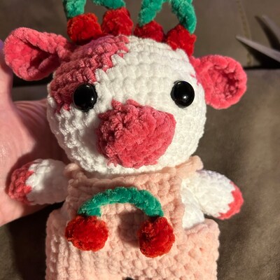 10-in-1 Fruit Cows Crochet Pattern Bundle amigurumi Highland Cow ...