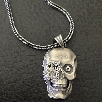 925 Sterling Silver Double Wolf Head Ring Handcrafted, Unisex, Symbol ...