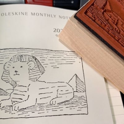 The Great Teddy Sphinx Teddy Bear Rubber Stamp - Etsy