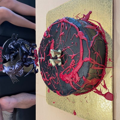 ALIENS VS PREDATOR Cake Topper - Etsy