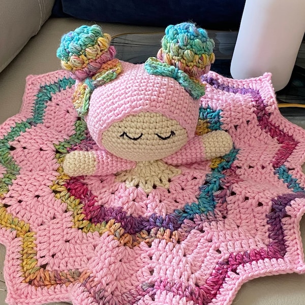 Amigurumi Crochet Baby Snuggle, PDF Pattern, Comfort Toy for Baby Sleep ...