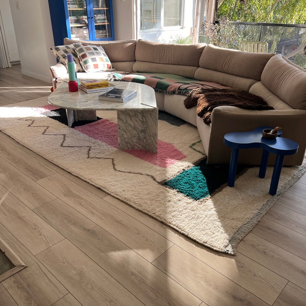 Brown Floral Rug 3x6, Berber Handmade Carpet, Moroccan Vintage Rug ...